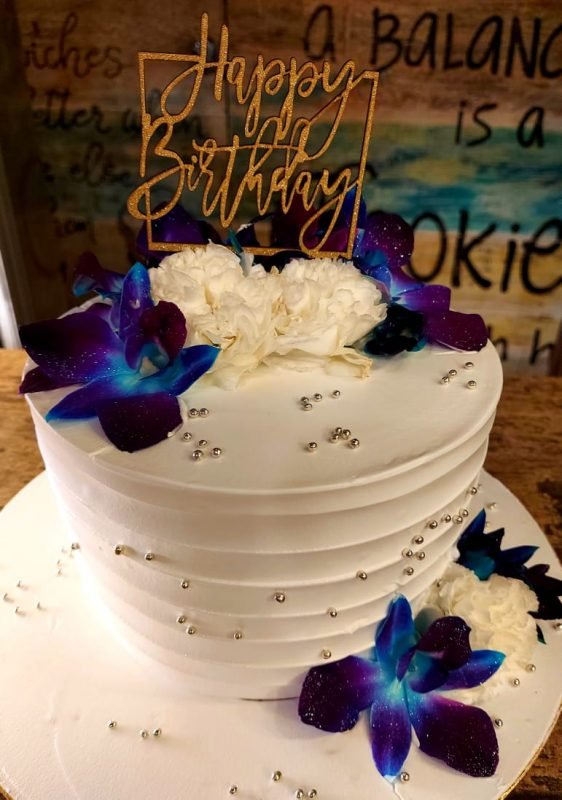 Adorable Floral Theme Designer Cake - Avon Bakers