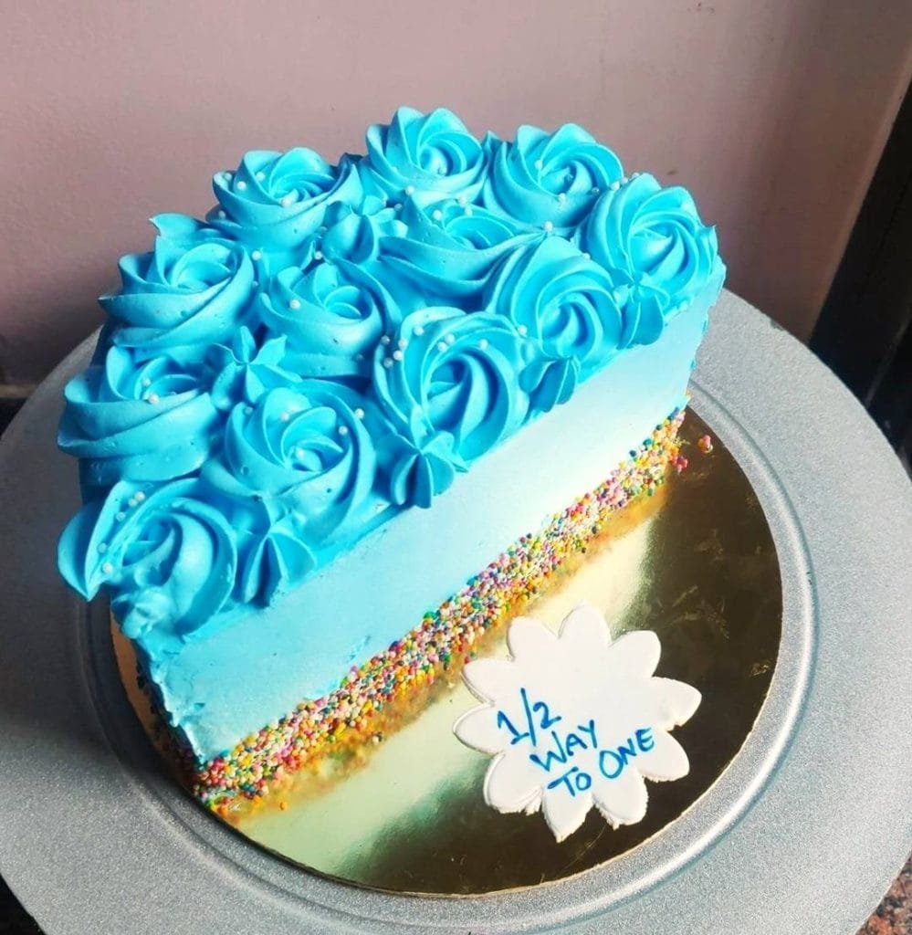 6 Month Theme Birthday Cake - Avon Bakers