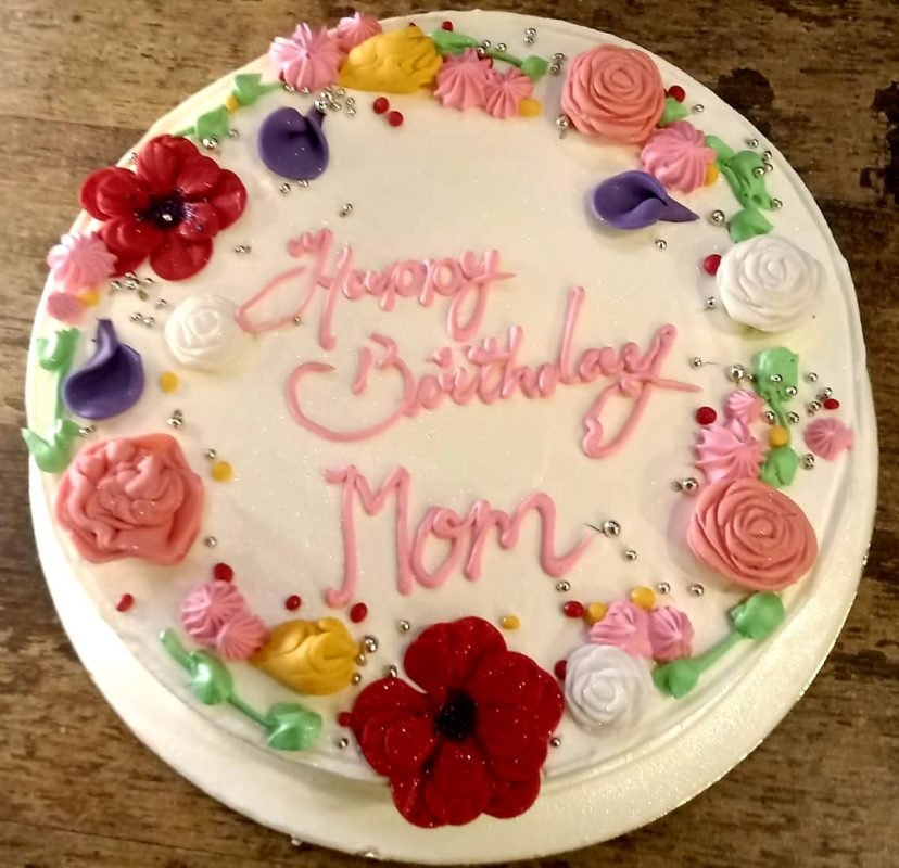 Adorable Floral Theme Designer Cake - Avon Bakers
